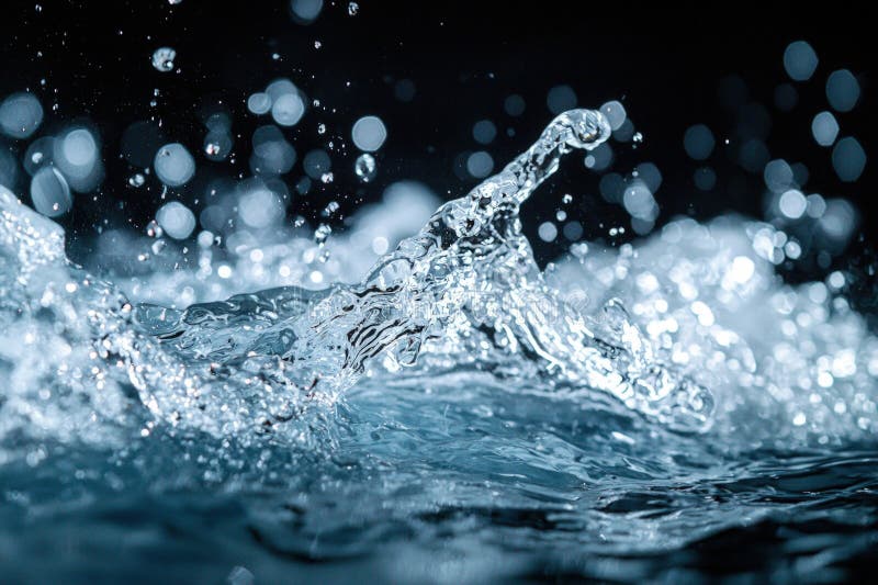 A Dynamic Water Splash Background Capturing the Movement and Beauty of ...