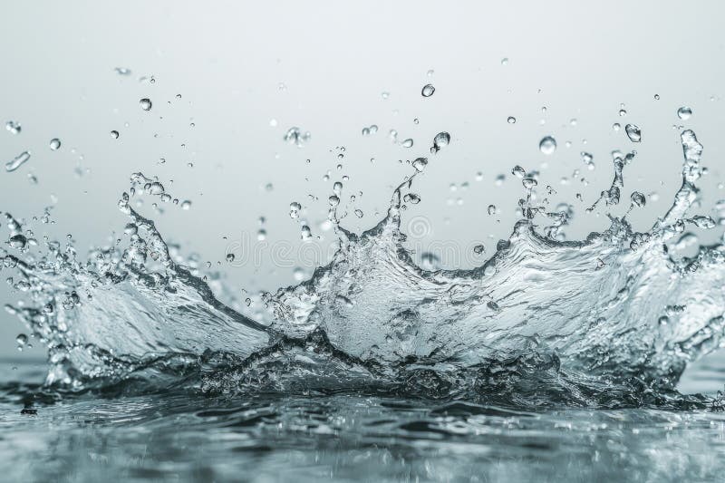 A Dynamic Water Splash Background Capturing the Movement and Beauty of ...