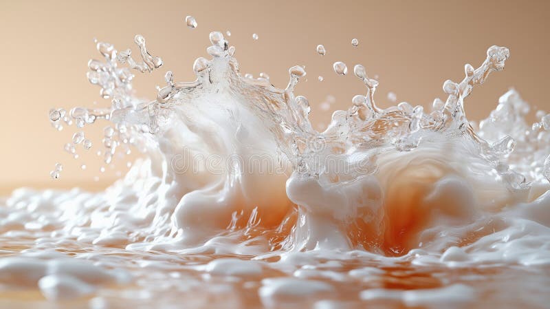 Dynamic Water Splash Captured in Vibrant Motion and Light Stock Image ...