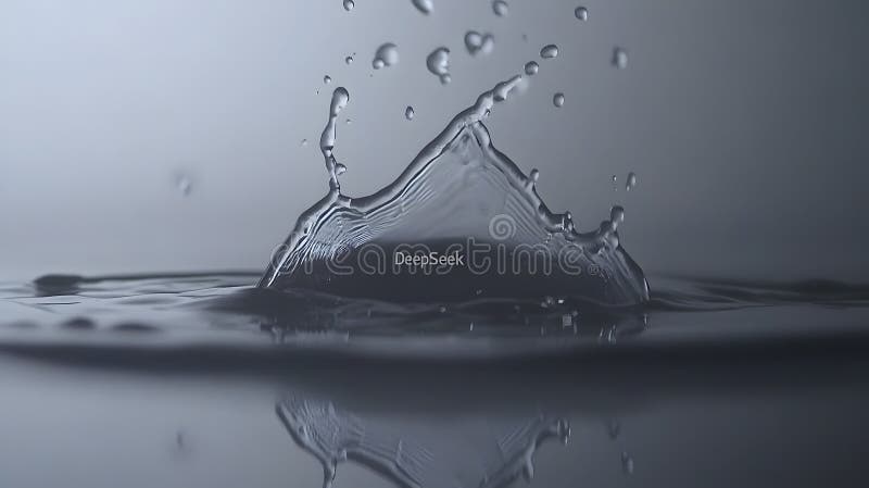 Dynamic Water Splash with Elegant Texture Stock Illustration ...