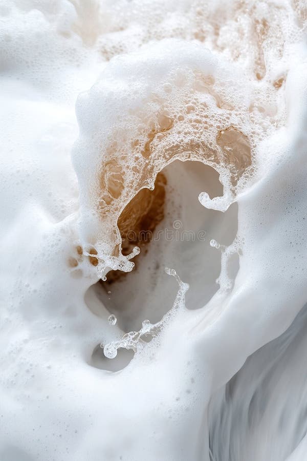 Dynamic Water Splashes Create a Captivating Swirl, Showcasing the Power ...