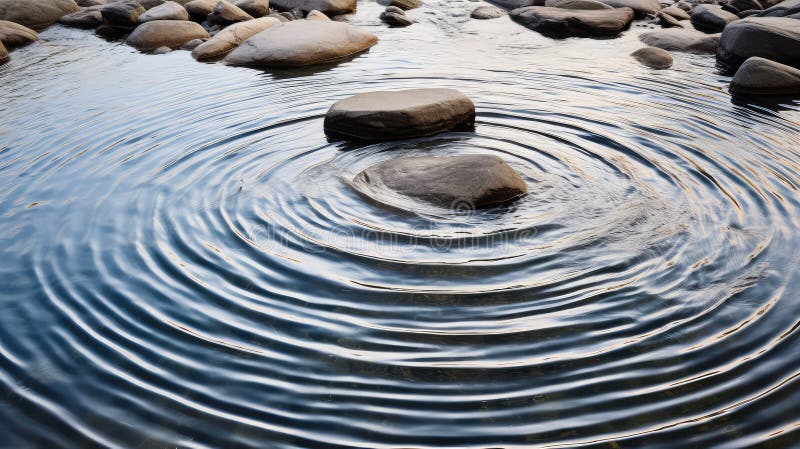 Dynamic Water Swirl Pattern Stock Illustration - Illustration of ...