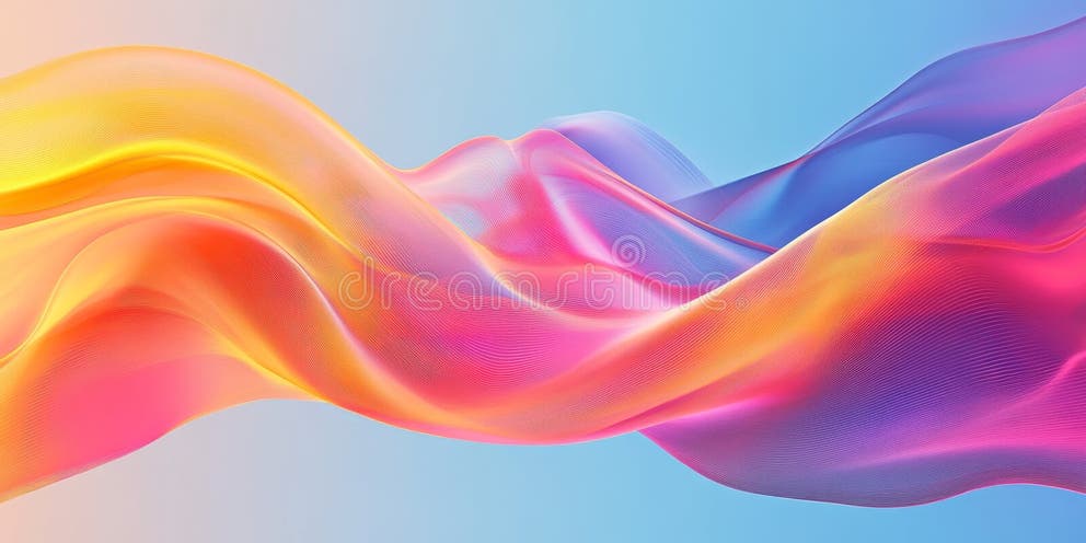 A Dynamic Wave of Color: an Ethereal Representation of Fluid Motion and ...