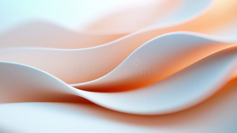 Dynamic Wavelike Forms High Contrast between Light and Shadow Evoking a ...