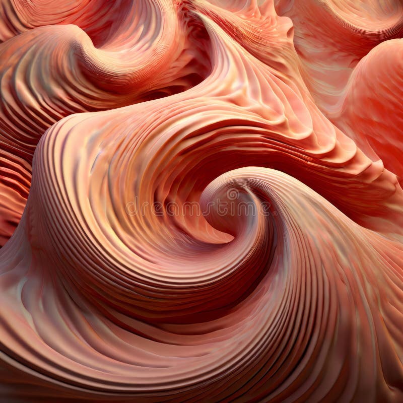 Dynamic Wave Pattern with Swirling and Flowing Shapes K Uhd Vr Stock ...