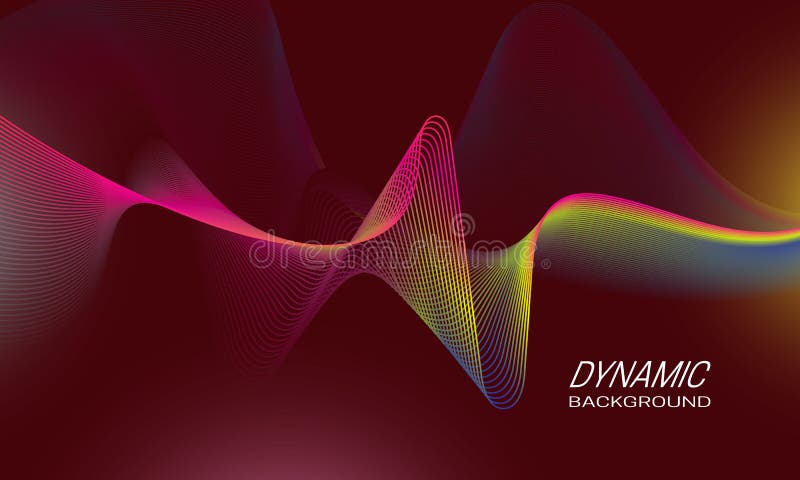 Dynamic Waves Background Design. Sports Poster Backdrop Template Stock ...