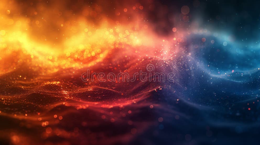 Dynamic Waves of Fire and Water an Engaging and Captivating Abstract ...
