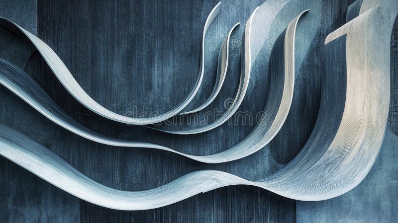 Dynamic Waves of Sound Shapes and Patterns Urban Gallery Visual Art ...