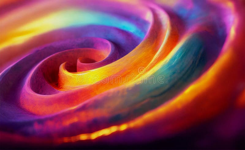 Dynamic Wavy Abstract Fluid Gradient Simple Background. Vibrant Smooth ...