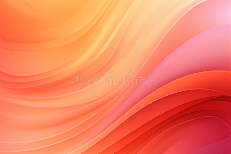 Dynamic Wavy Abstract Fluid Gradient Simple Background. Vibrant Smooth ...