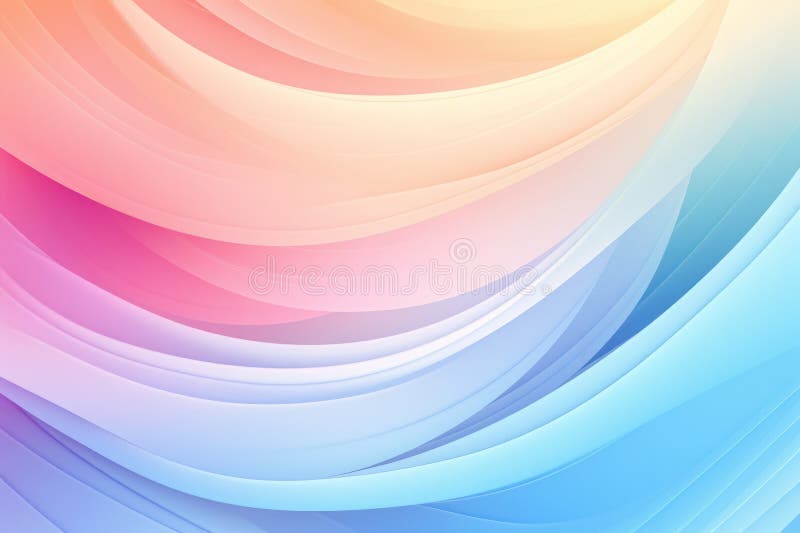 Dynamic Wavy Abstract Fluid Gradient Simple Background. Vibrant Smooth ...