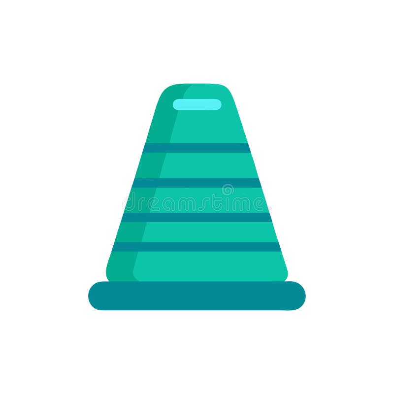 Weighted Training Cone Icon Stock Illustrations – 4 Weighted Training ...