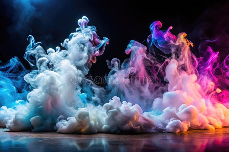 Dynamic White Smoke Grid Abstract Futuristic Design Element for Modern ...