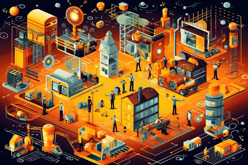 Dynamic World of the Internet of Things (IoT), Showcasing a Diverse ...