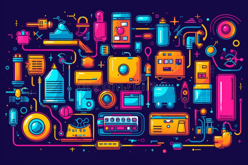 Dynamic World of the Internet of Things (IoT), Showcasing a Diverse ...