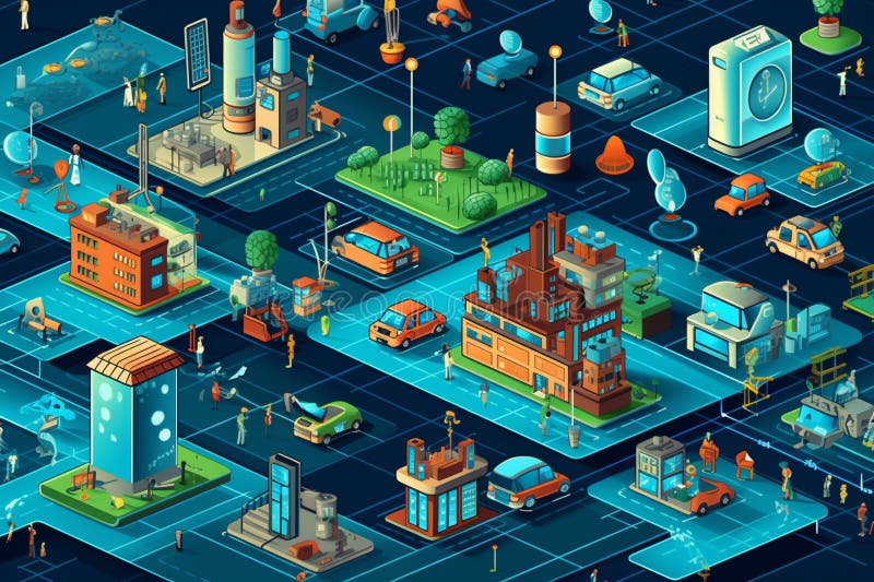 An Interconnected Web of Diverse it Professionals Collaborating on a ...