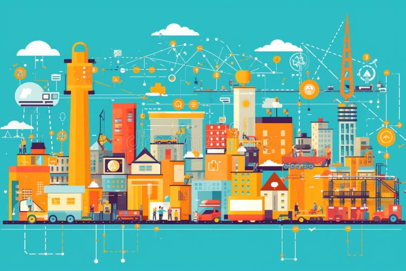 Dynamic World of the Internet of Things (IoT), Showcasing a Diverse ...