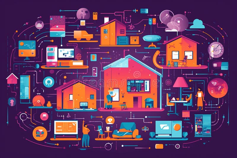 Dynamic World of the Internet of Things (IoT), Showcasing a Diverse ...