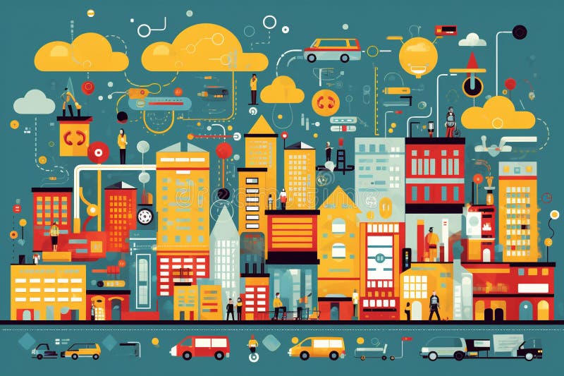 Dynamic World of the Internet of Things (IoT), Showcasing a Diverse ...