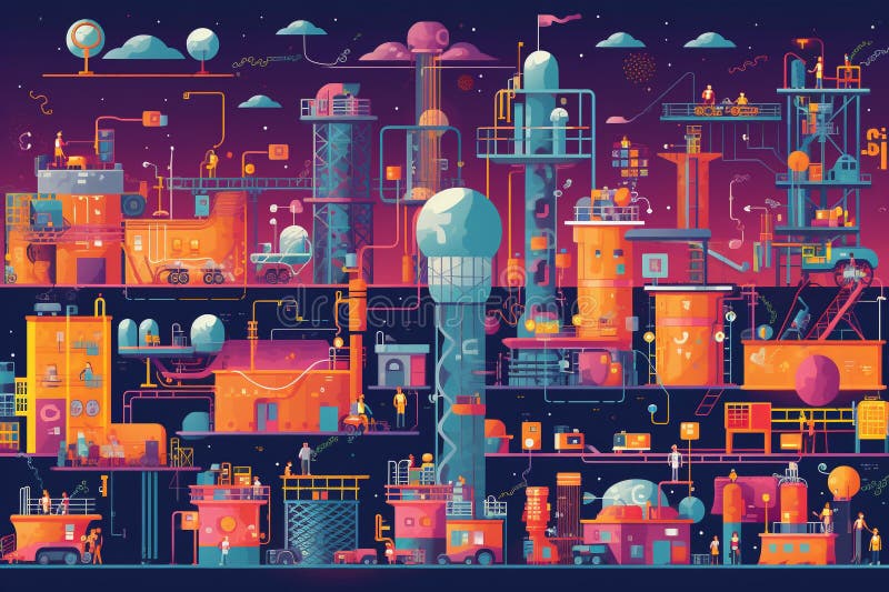 Dynamic World of the Internet of Things (IoT), Showcasing a Diverse ...