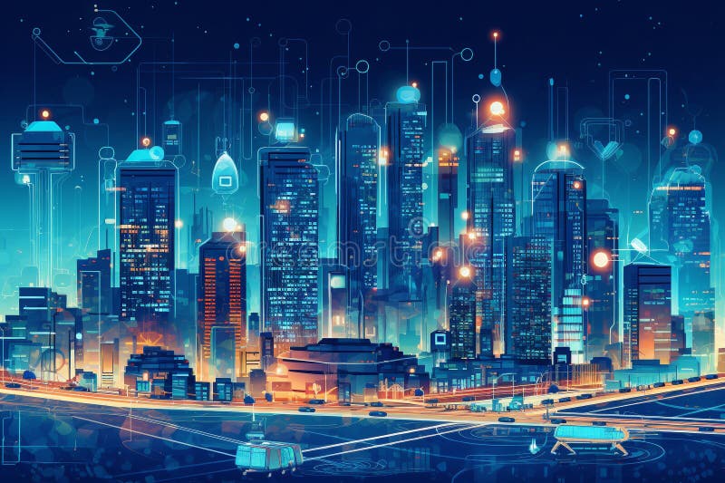 An Interconnected Web of Diverse it Professionals Collaborating on a ...