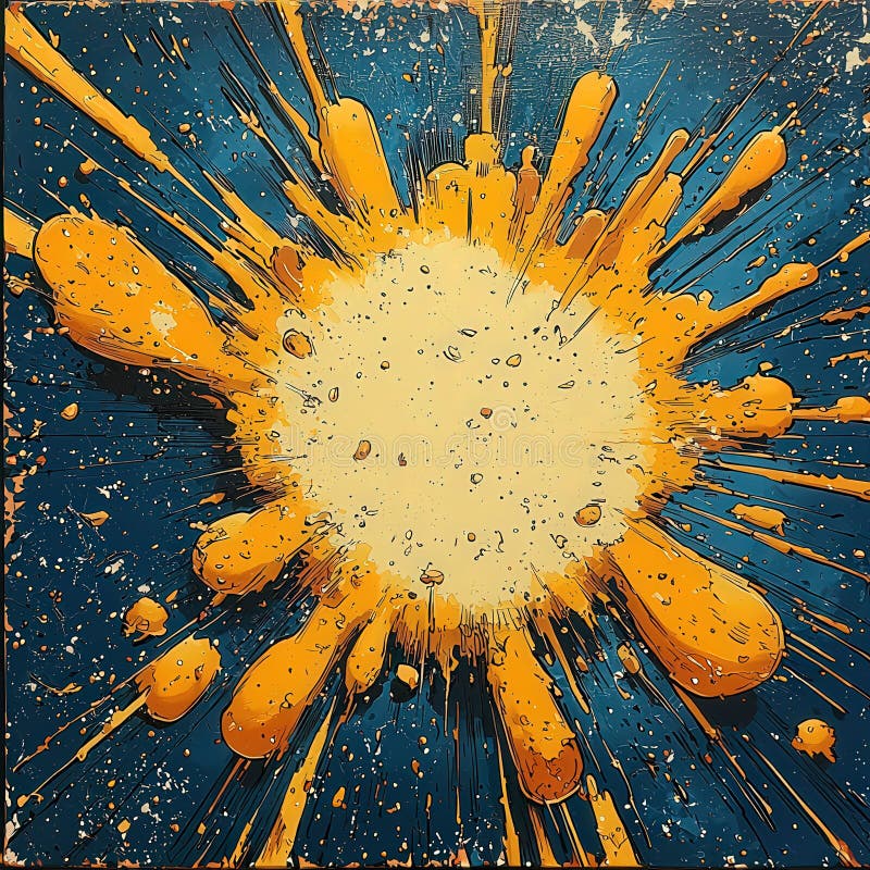 Yellow explosion stock photo. Image of tinge, garden - 59690616