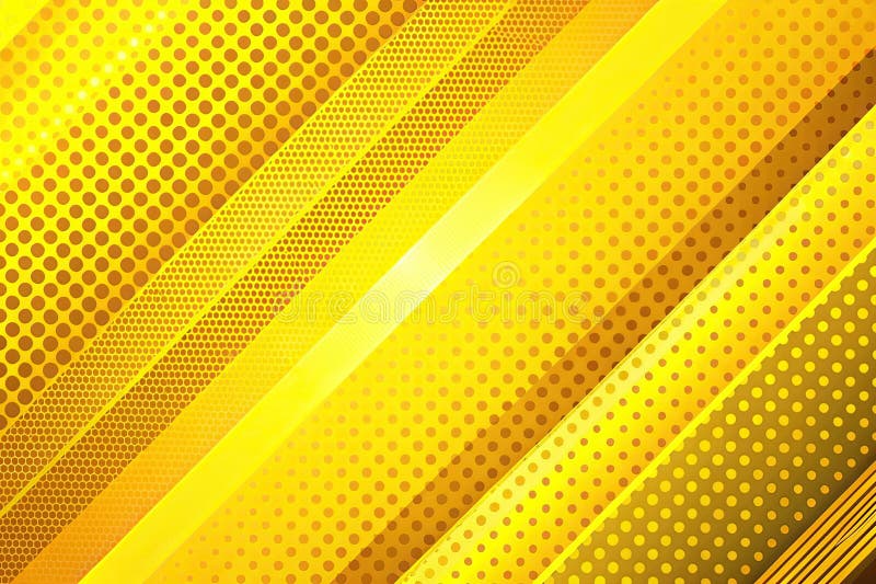 Dynamic Yellow Halftone Stripes Background a Modern Abstract Design for ...