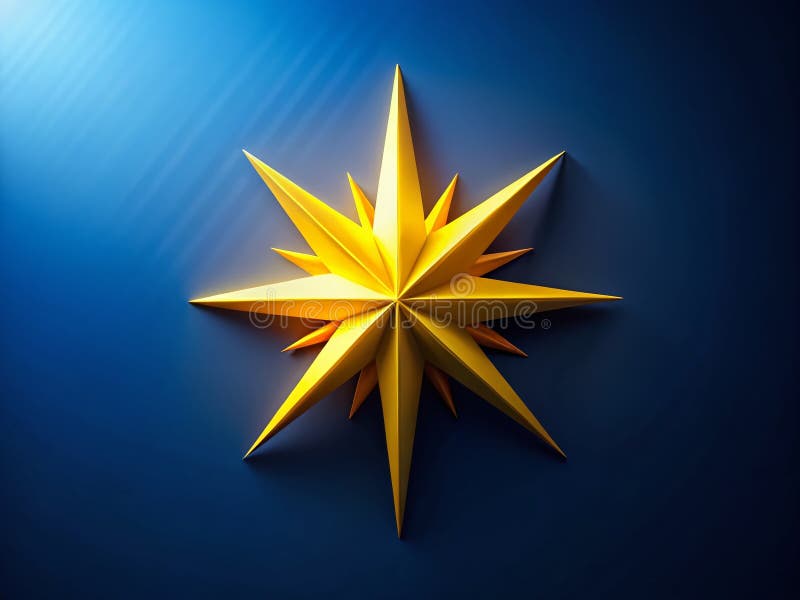 Dynamic Yellow Starburst Design for Retail Branding a Vibrant Visual ...