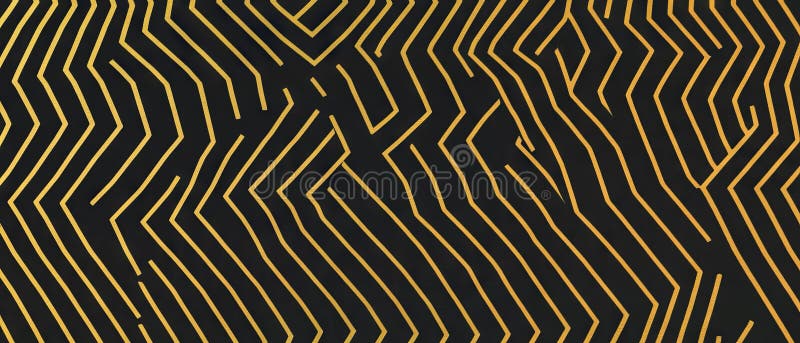 Dynamic Zig-zag Line Texture Overlay Creating a Striking Black ...