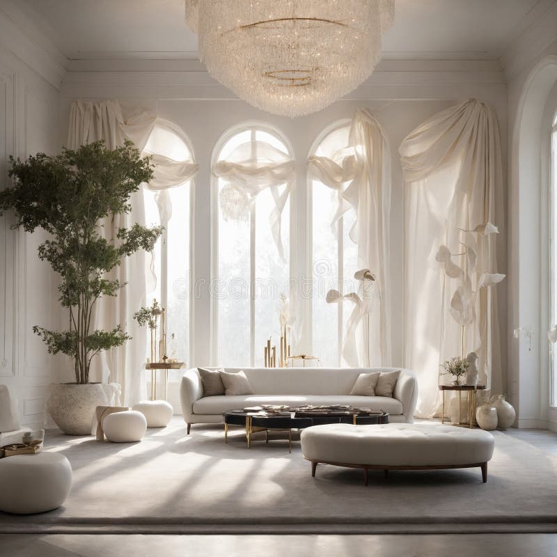 Dynamically Evolving Elegance, Luxury Interior Design with Light and ...