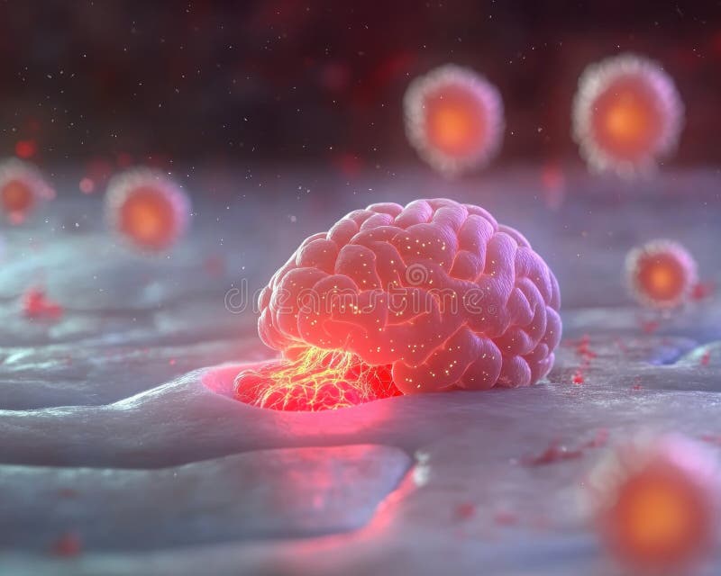 Dynamically Glowing Brain Neurons Illuminating Memory Research and ...