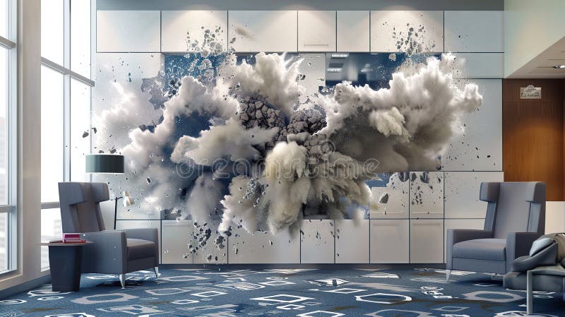 Dynamism Unleashed, Exploding Wall Creates Open Canvas for Design ...