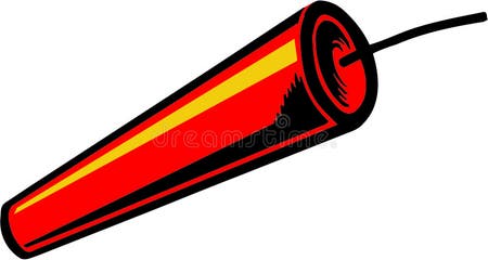 Dynamite stock vector. Illustration of dynamite, expode - 428234