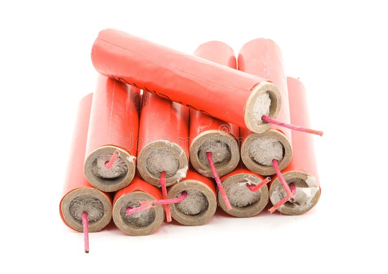 Dynamite stock image. Image of bomb, dynamite, isolated - 5744817