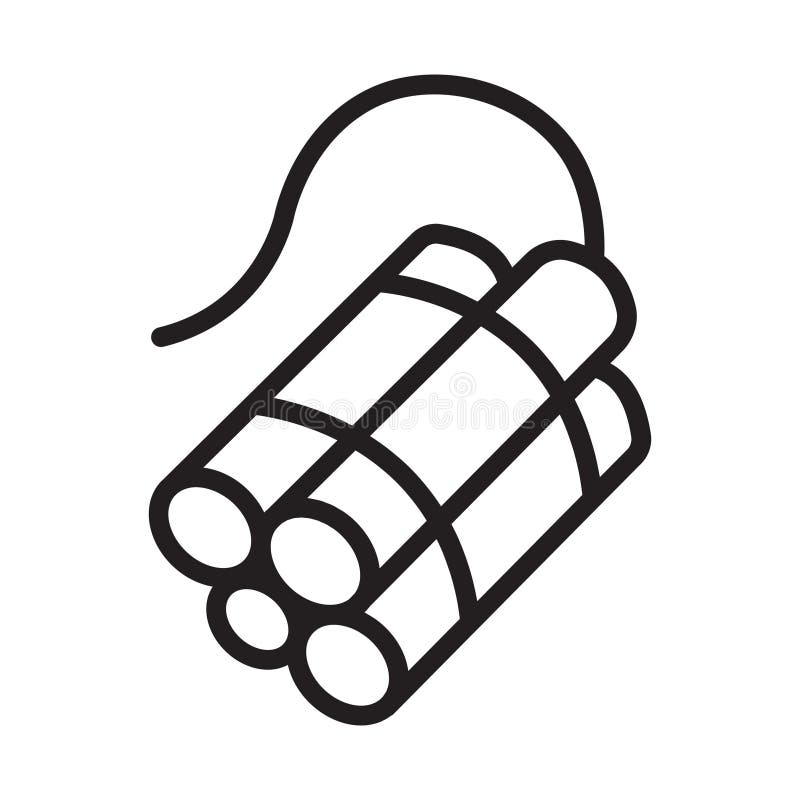 Dynamite, Bomb, Timer, Weapons Fully Editable Vector Icons Editorial ...