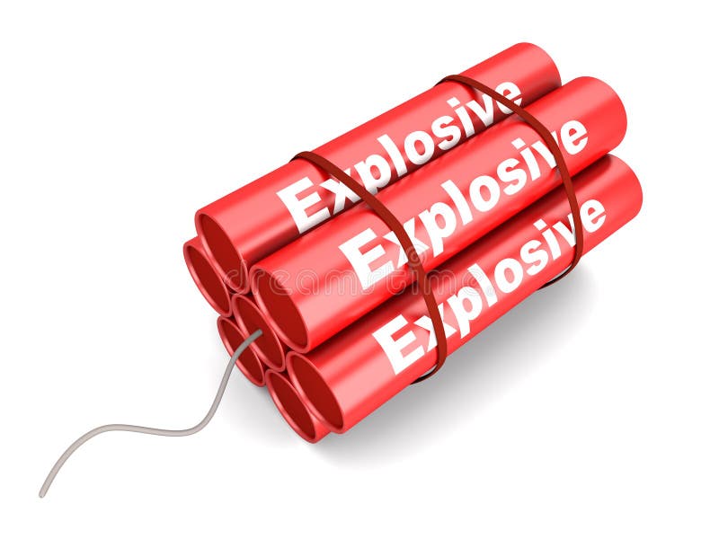 Dynamite Bundle stock illustration. Illustration of demolition - 15477039