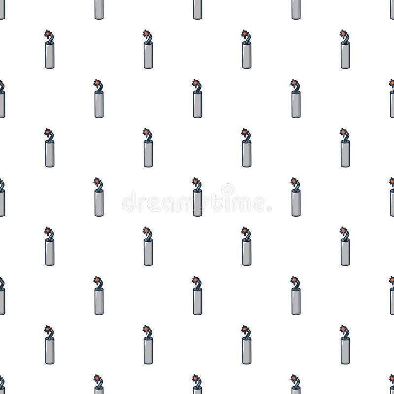 Dynamite Explosive Pattern Seamless Stock Vector - Illustration of ...