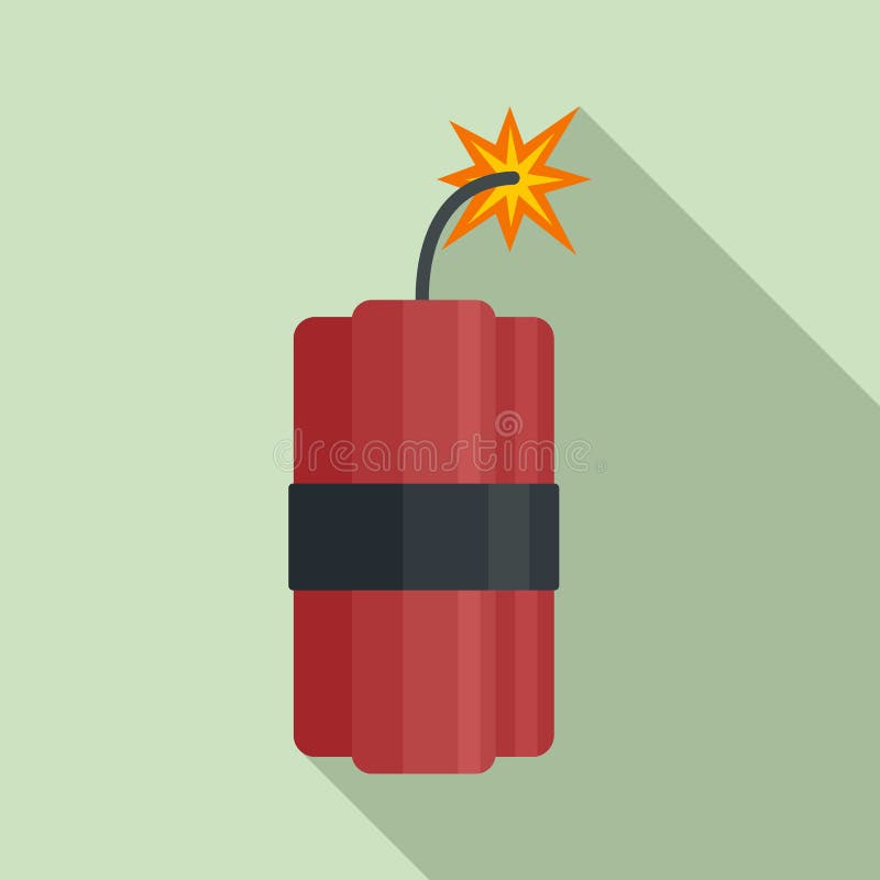 Dynamite Icon In Black Style Isolated On White Background. Mine Symbol ...