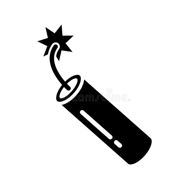 Dynamite Icon Vector Design Template Basic RGB Stock Illustration ...