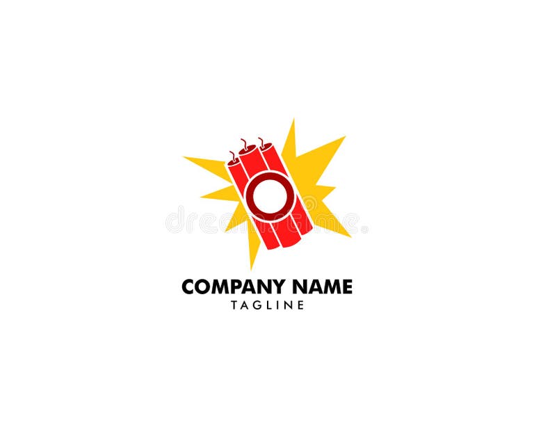 Dynamite Logo Icon Design Template Stock Vector - Illustration of ...