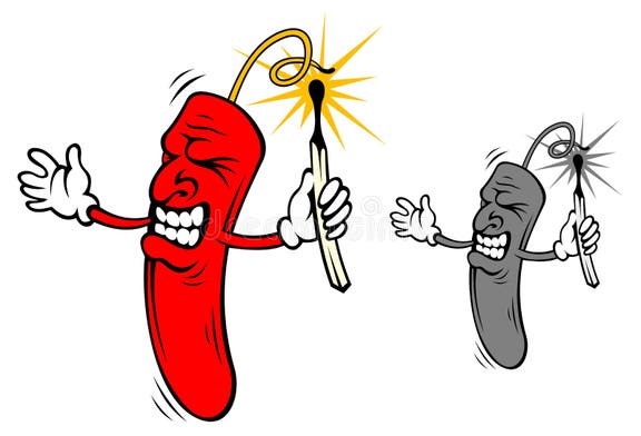 Dynamite mascot stock vector. Illustration of caution - 27130393