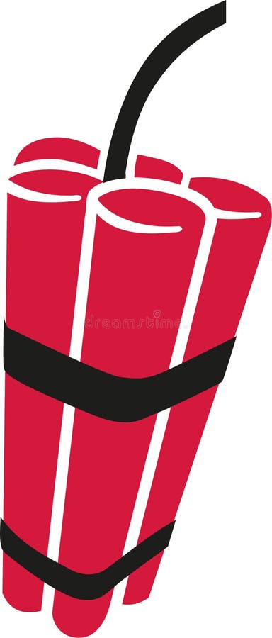 Dynamite package vector stock vector. Illustration of destroy - 107162885