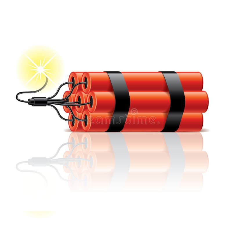Dynamite Sticks Vector Illustration Stock Vector - Illustration of ...