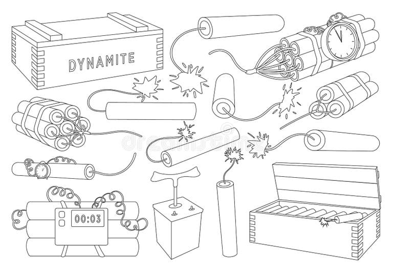 Tnt Box Outline Stock Illustrations – 11 Tnt Box Outline Stock ...