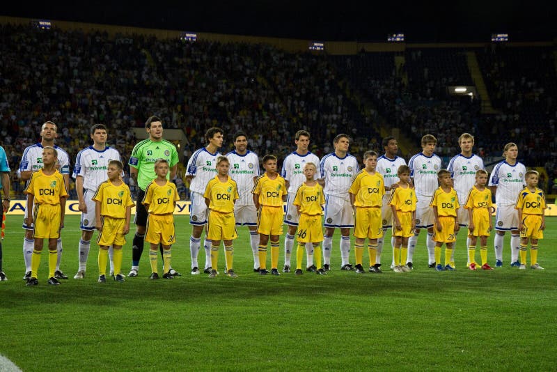 Dynamo Kyiv editorial photo. Image of dynamo, green, gate - 15291266