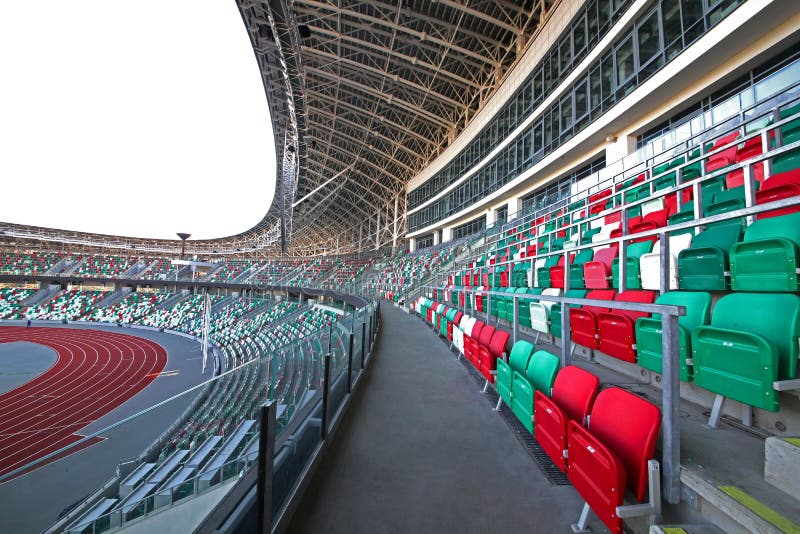 Dynamo Stadium after Reconstruction before the I I European Games in ...