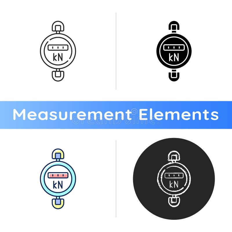Dynamometer icon stock vector. Illustration of logotype - 205729776