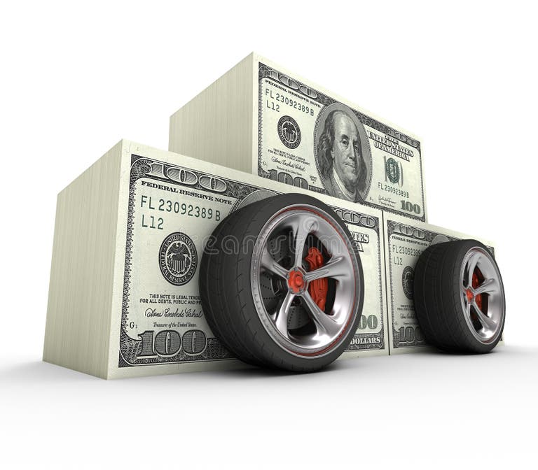 Dyr bil fotografering för bildbyråer. Bild av gummihjul - 6714837