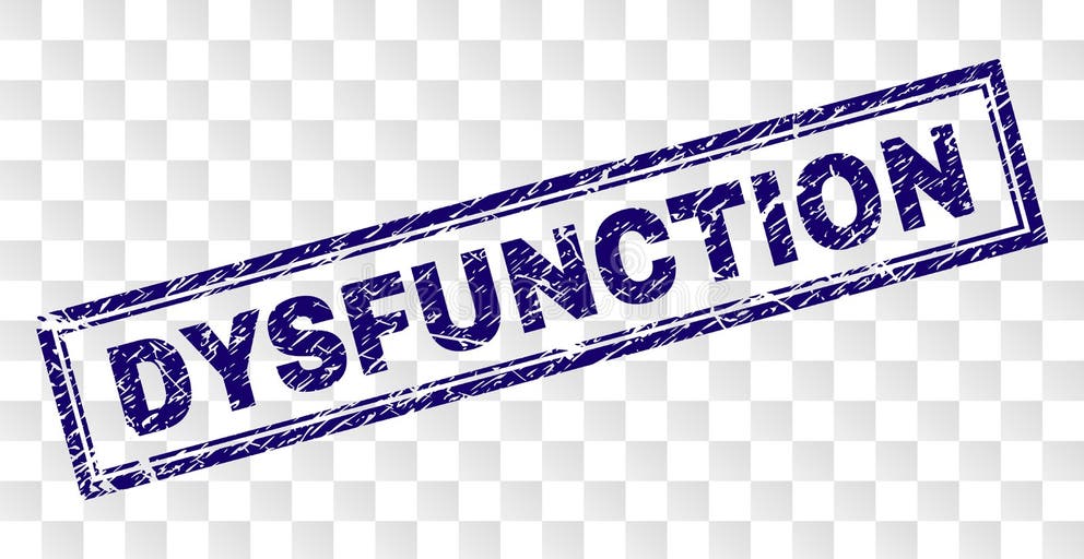 Grunge DYSFUNCTION Rectangle Stamp Stock Vector - Illustration of ...