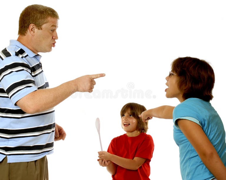 Dysfunctional family stock image. Image of elementary - 3253069